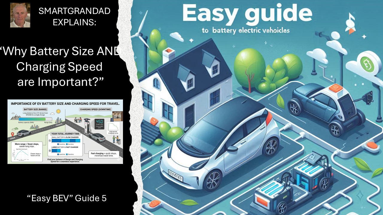 100% EV "EASY" GUIDE 5: Why Battery Size AND Charging Speed Matters ...